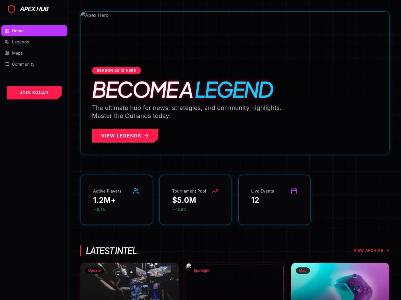 Special Apex Legends Hub