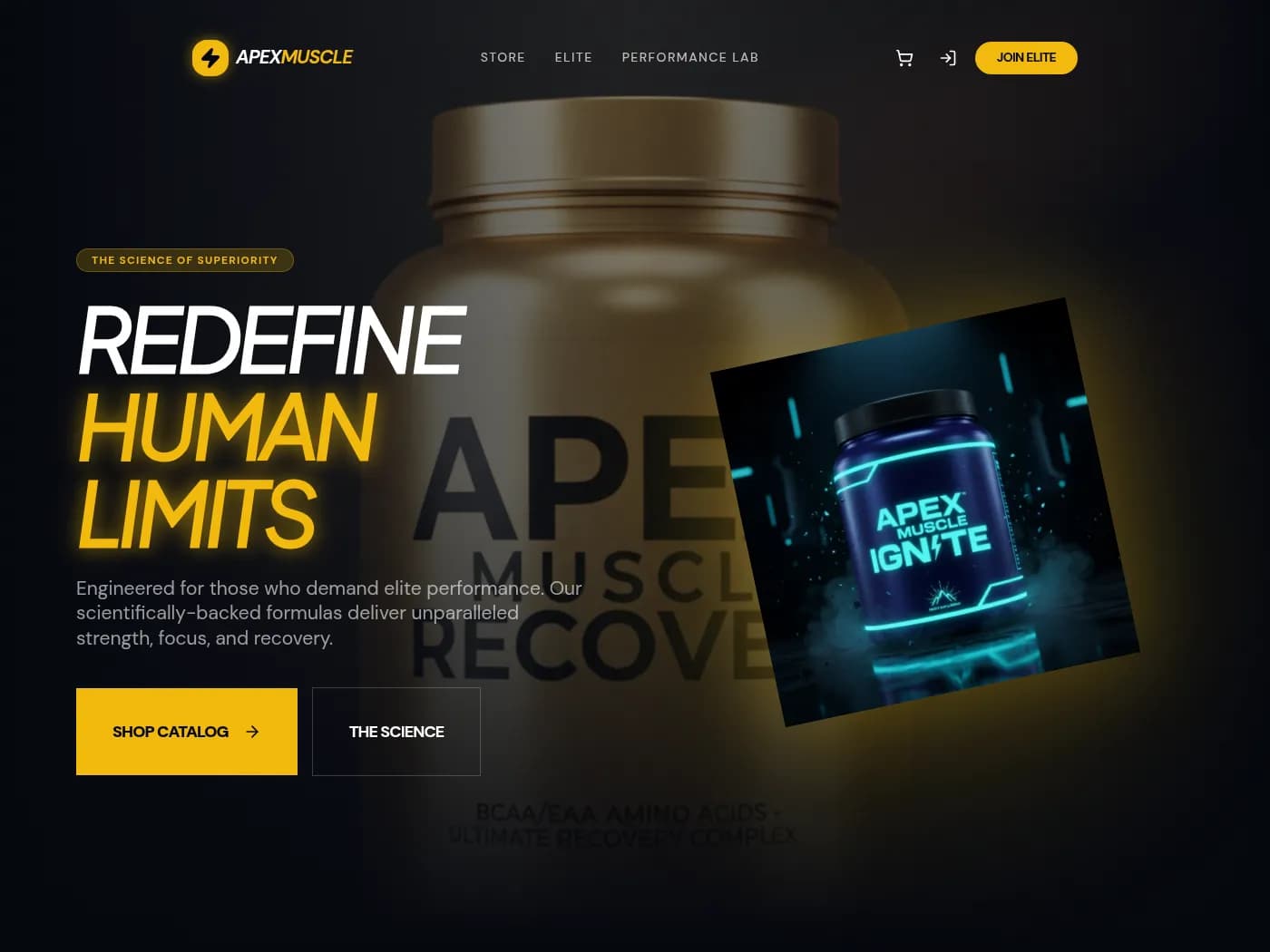 Apex Muscle Luxury Site