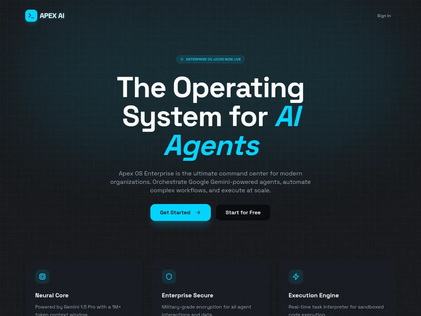 Apex OS Enterprise AI