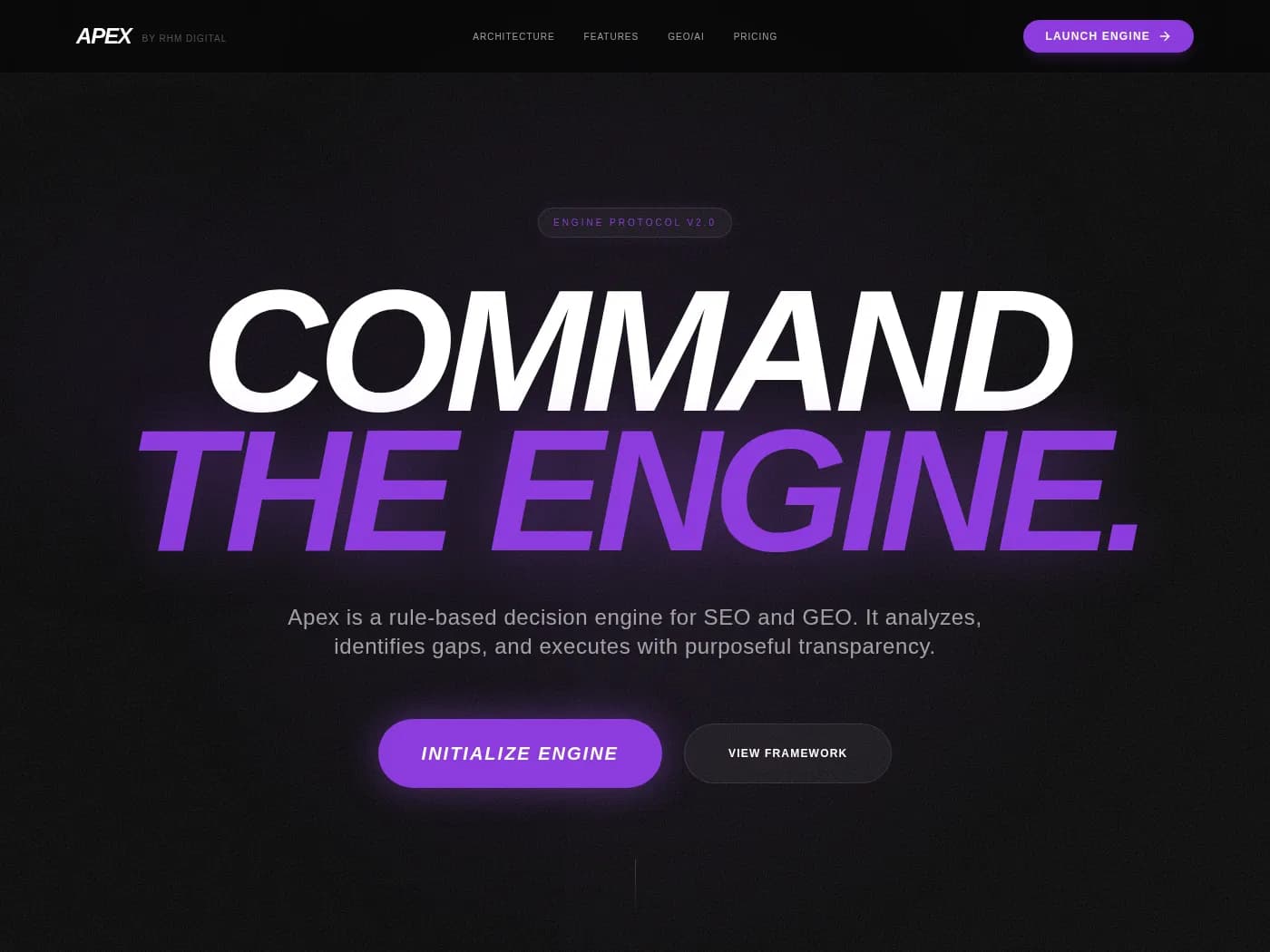 Apex Decision Engine