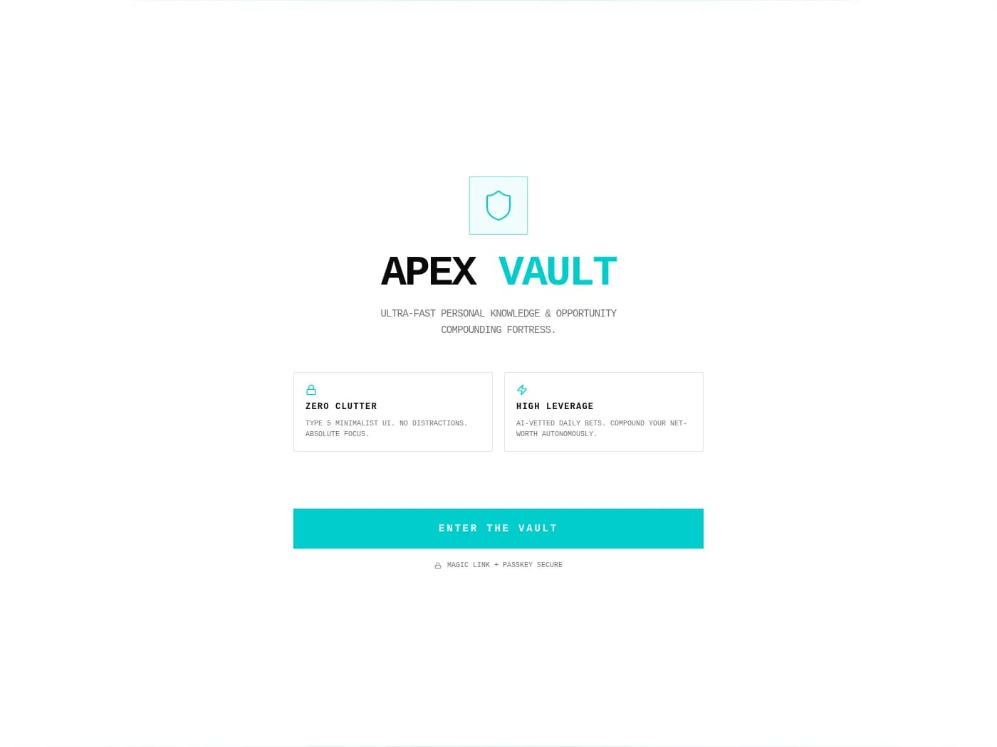 Apex Vault