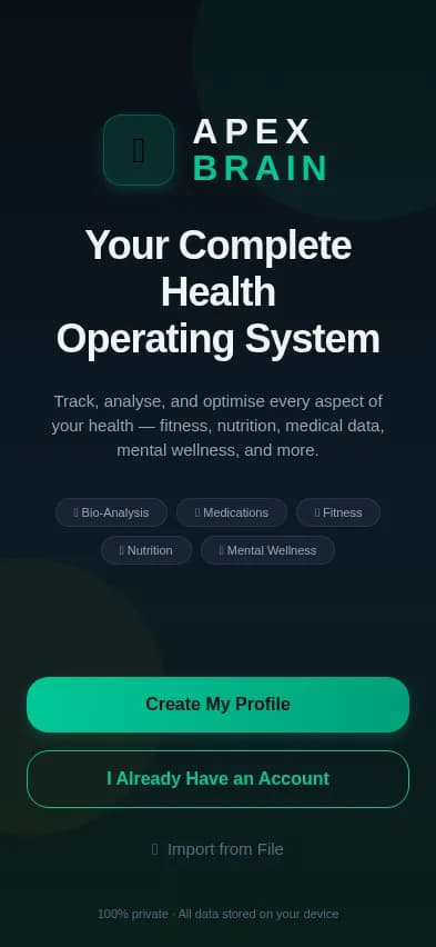 APEX BRAIN Health OS