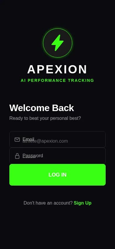 Apexion Performance Tracker