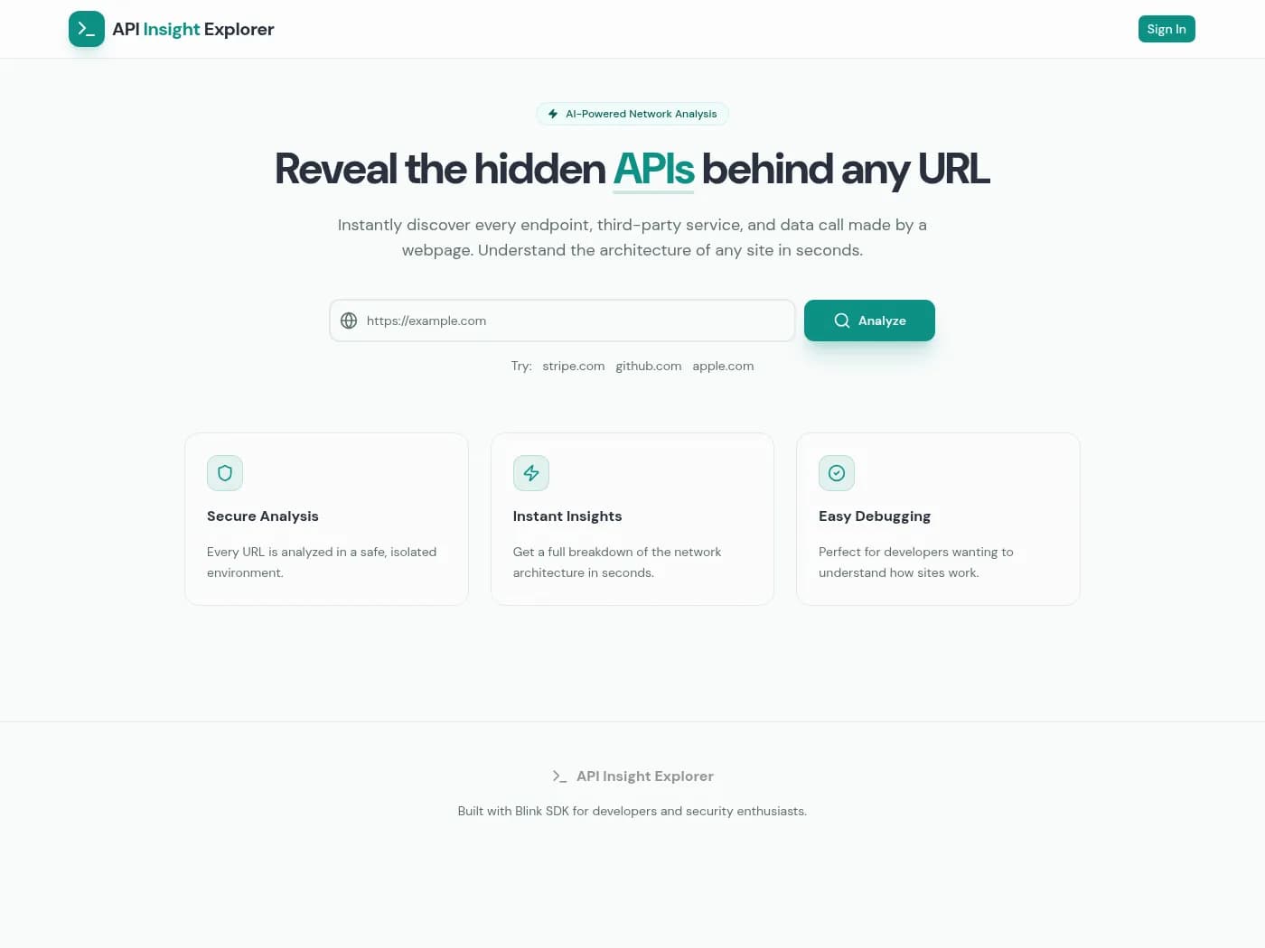 API Insight Explorer