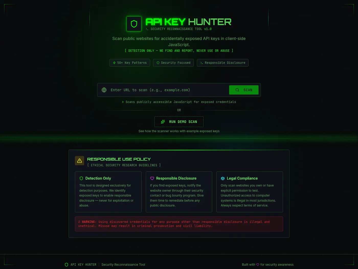 API Key Hunter