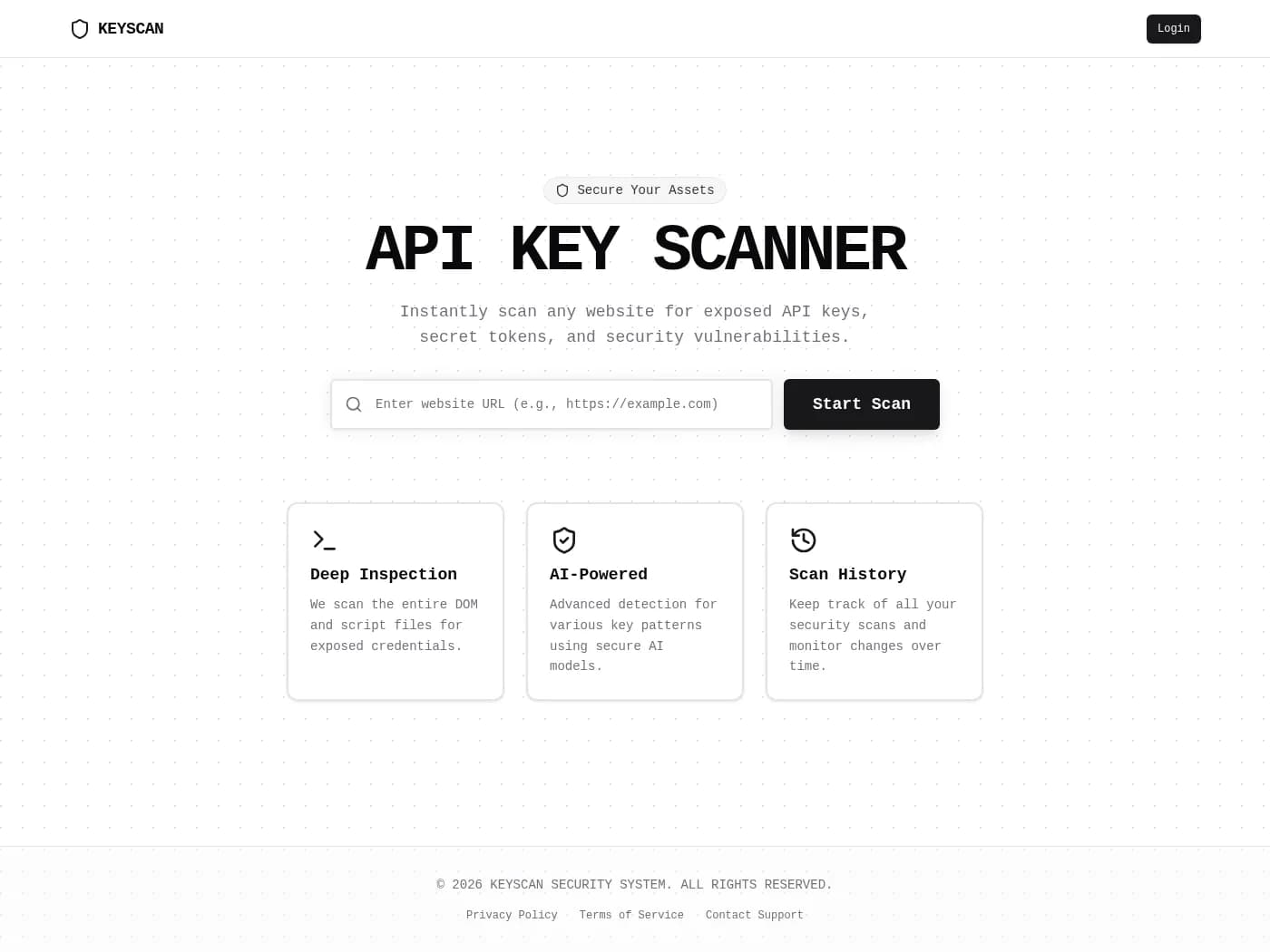 API Key Scanner
