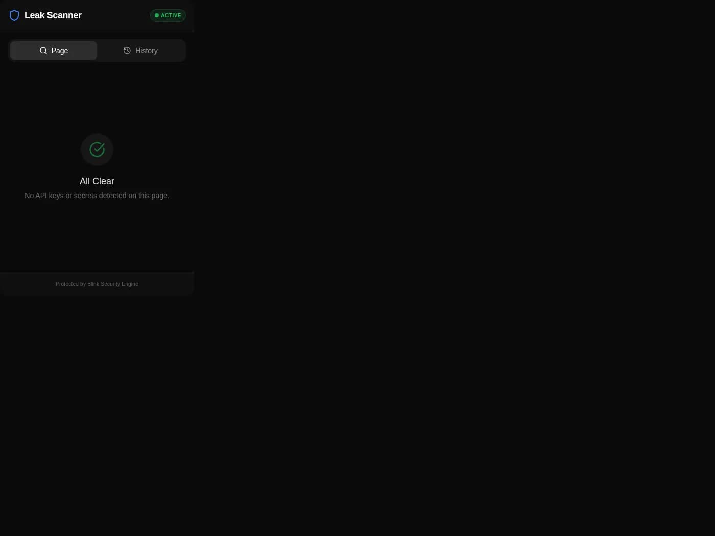 API Leak Scanner
