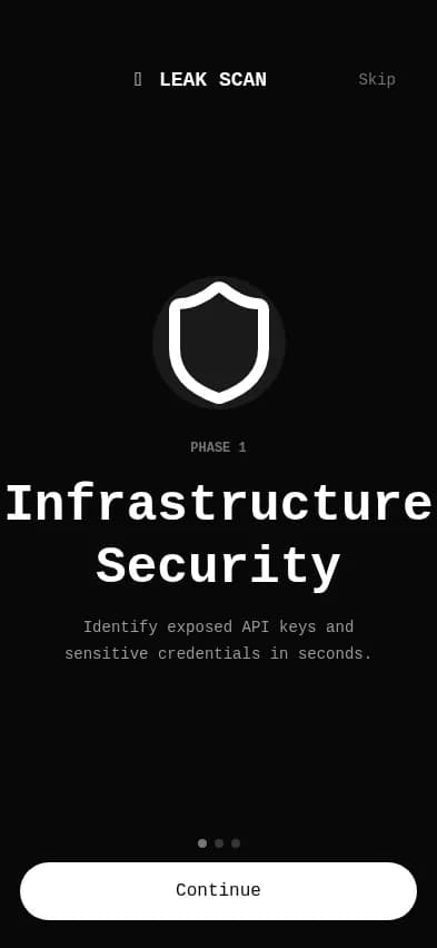 API Leak Scanner