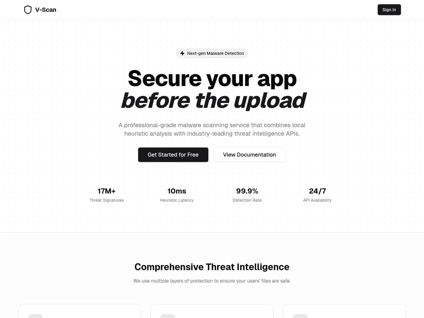 API Malware Scanner