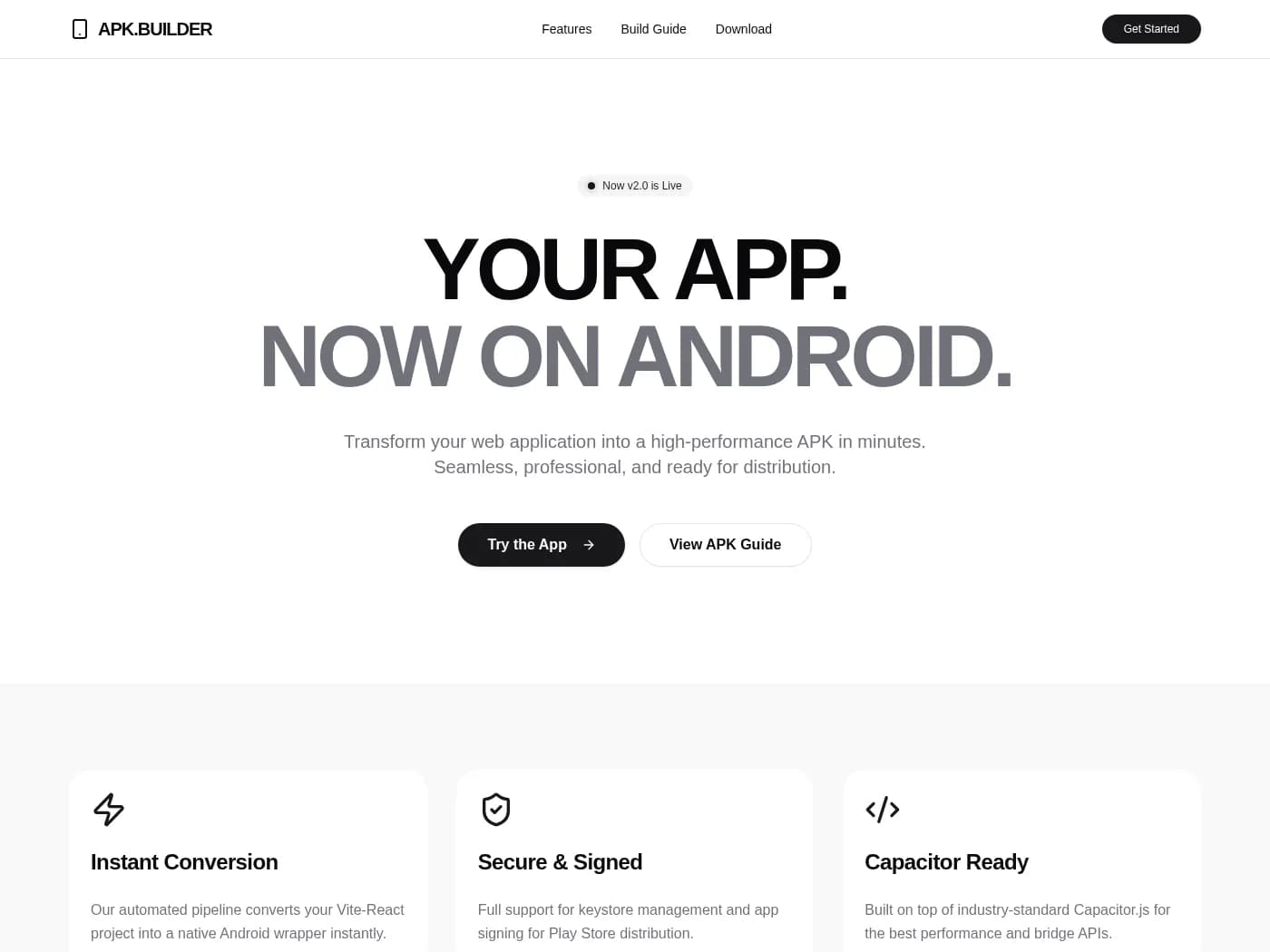 APK Builder & Guide
