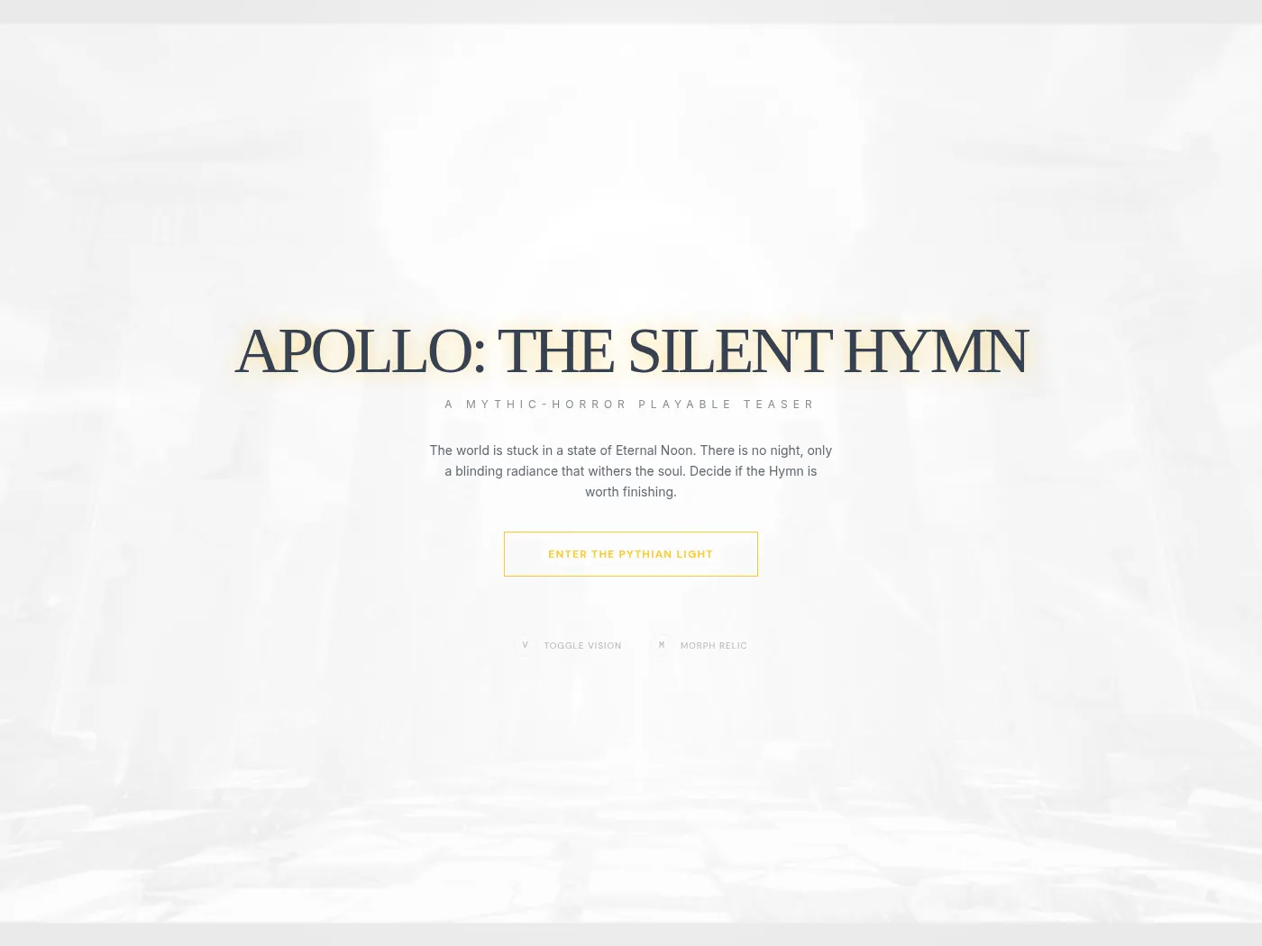 Apollo: The Silent Hymn