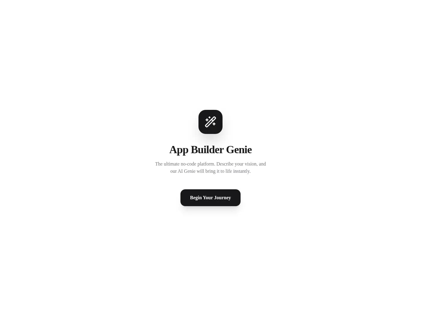 App Builder Genie