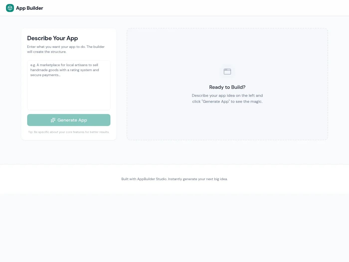 AppBuilder Studio