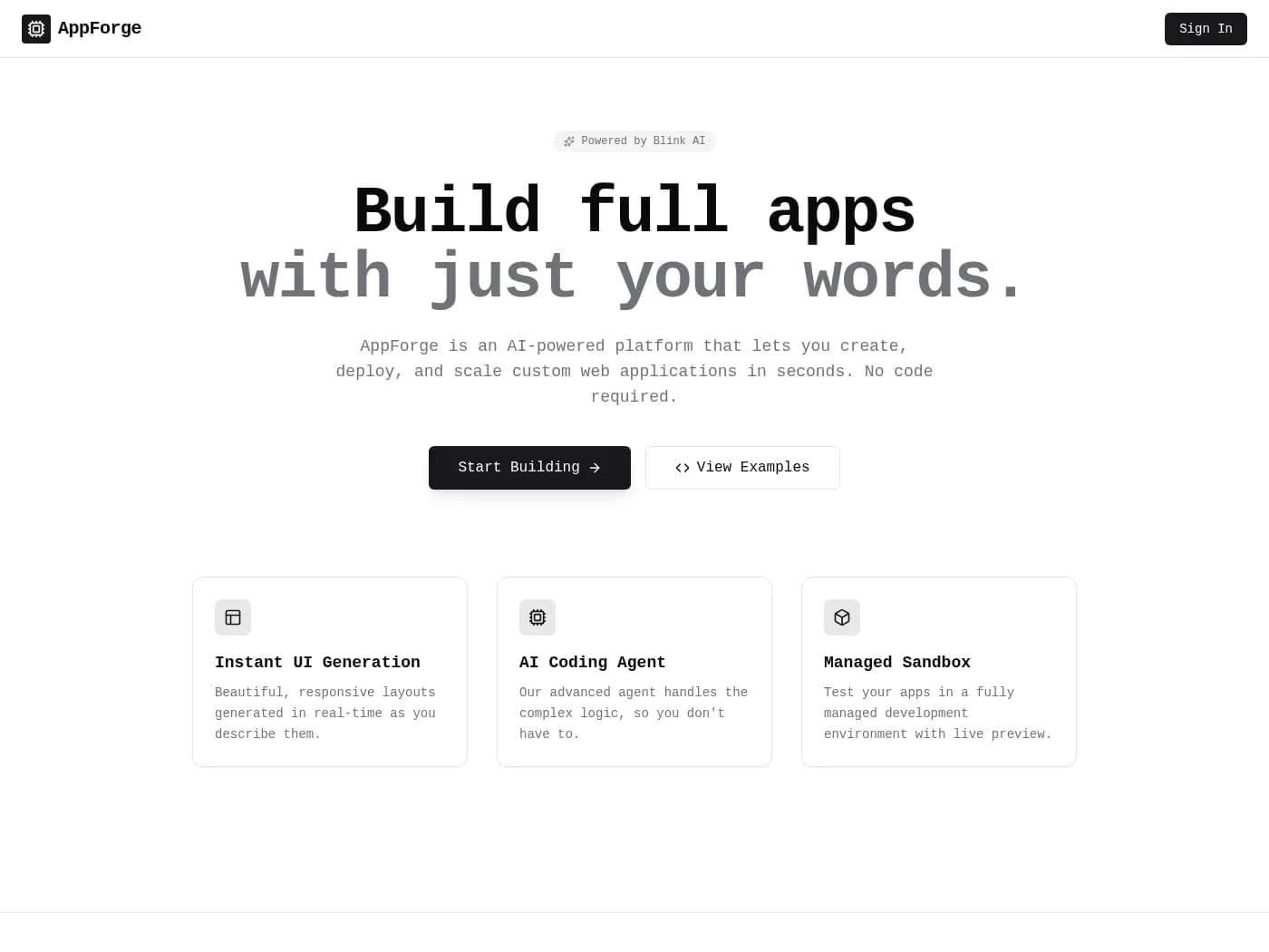 AppForge