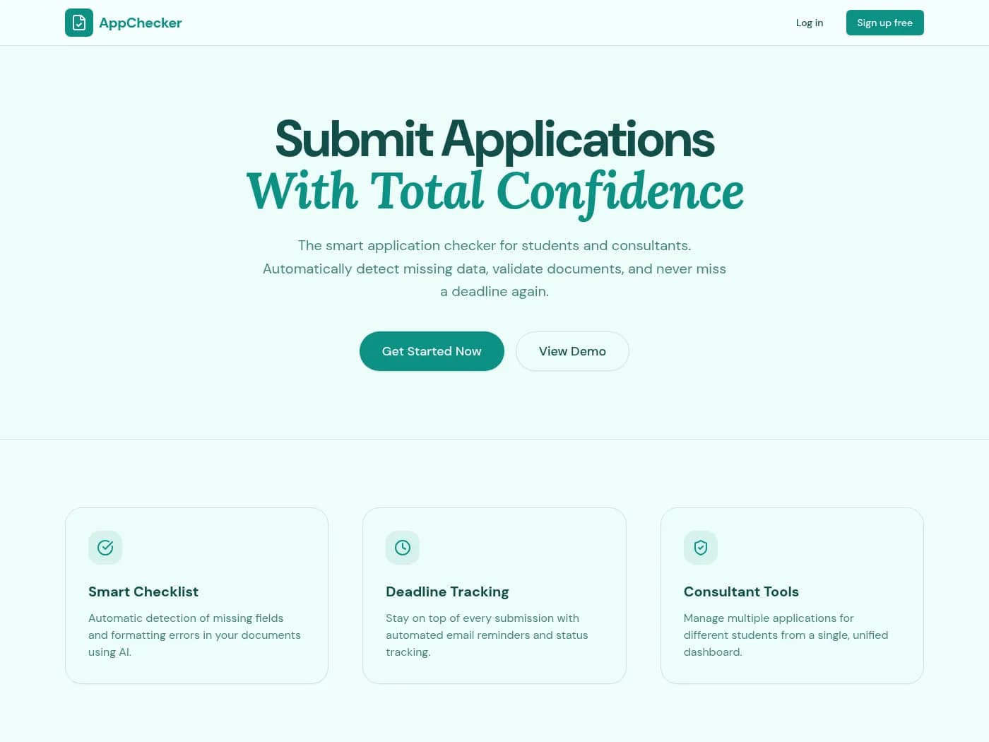 Application Checker