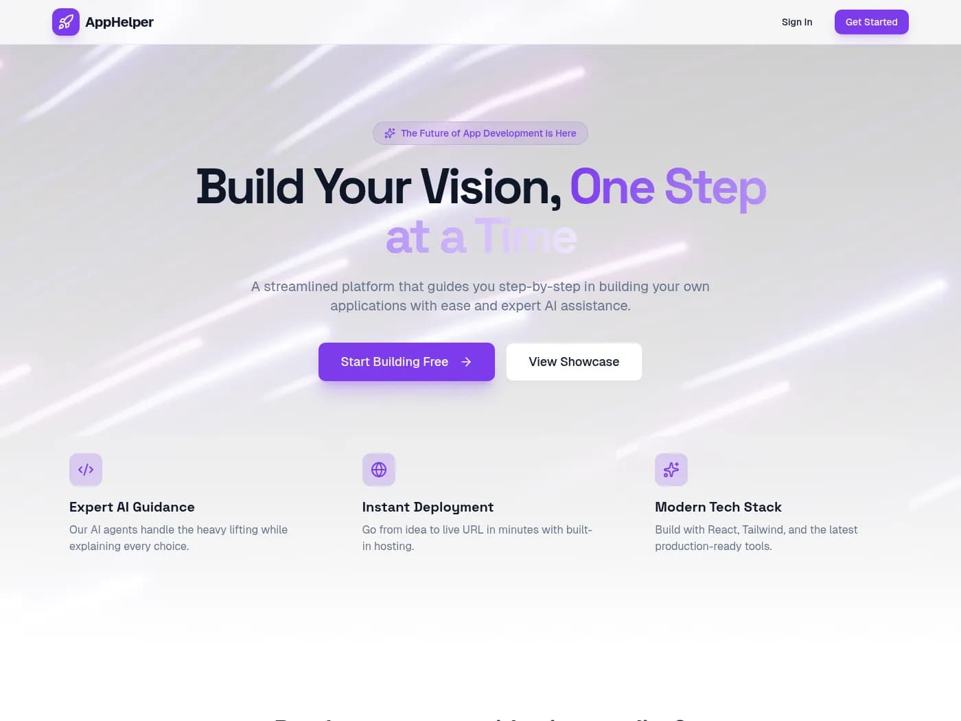 App Creation Helper