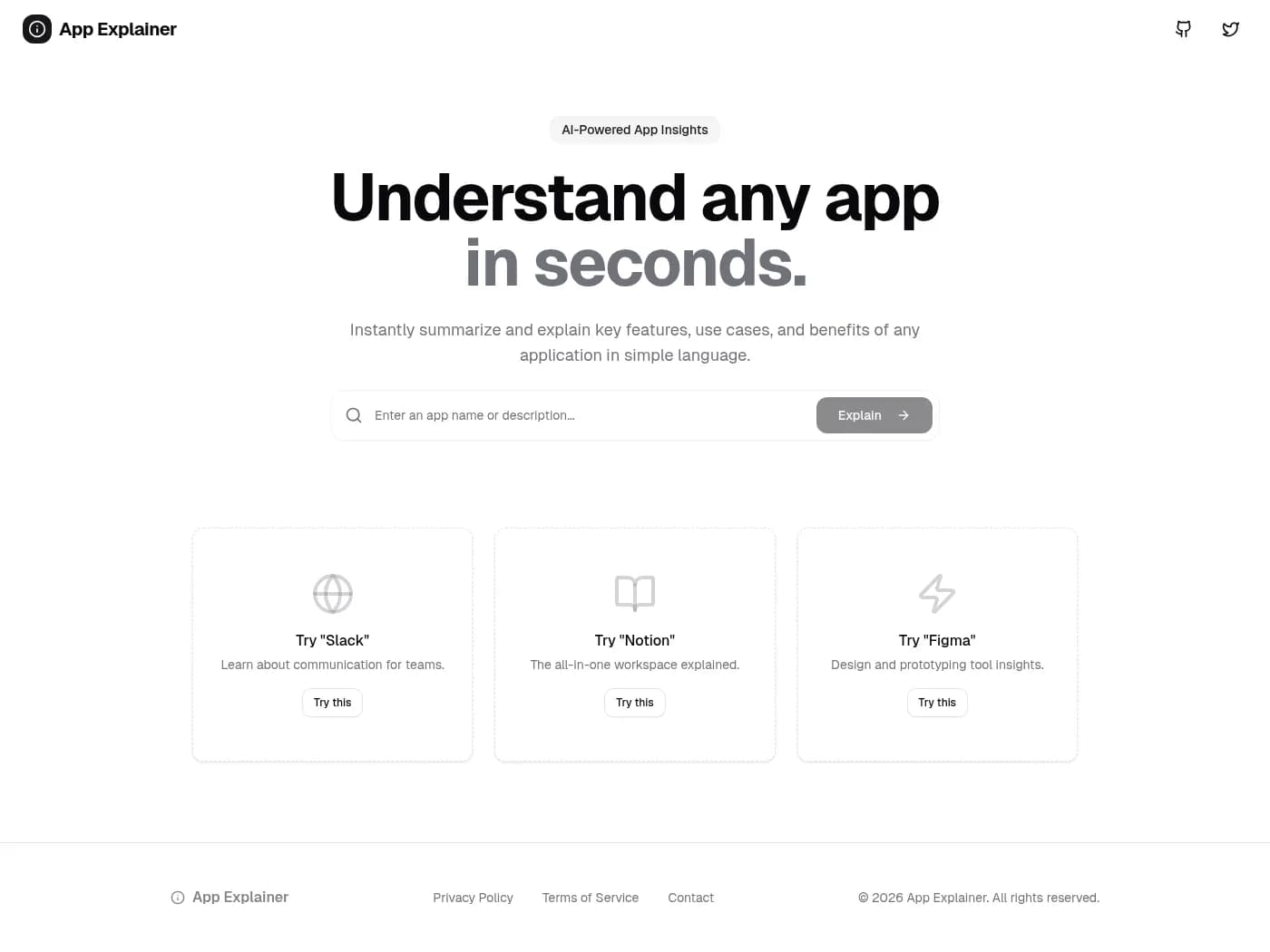 App Explainer