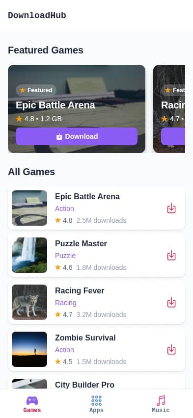 DownloadHub