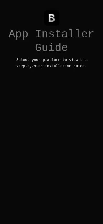 App Installer Guide