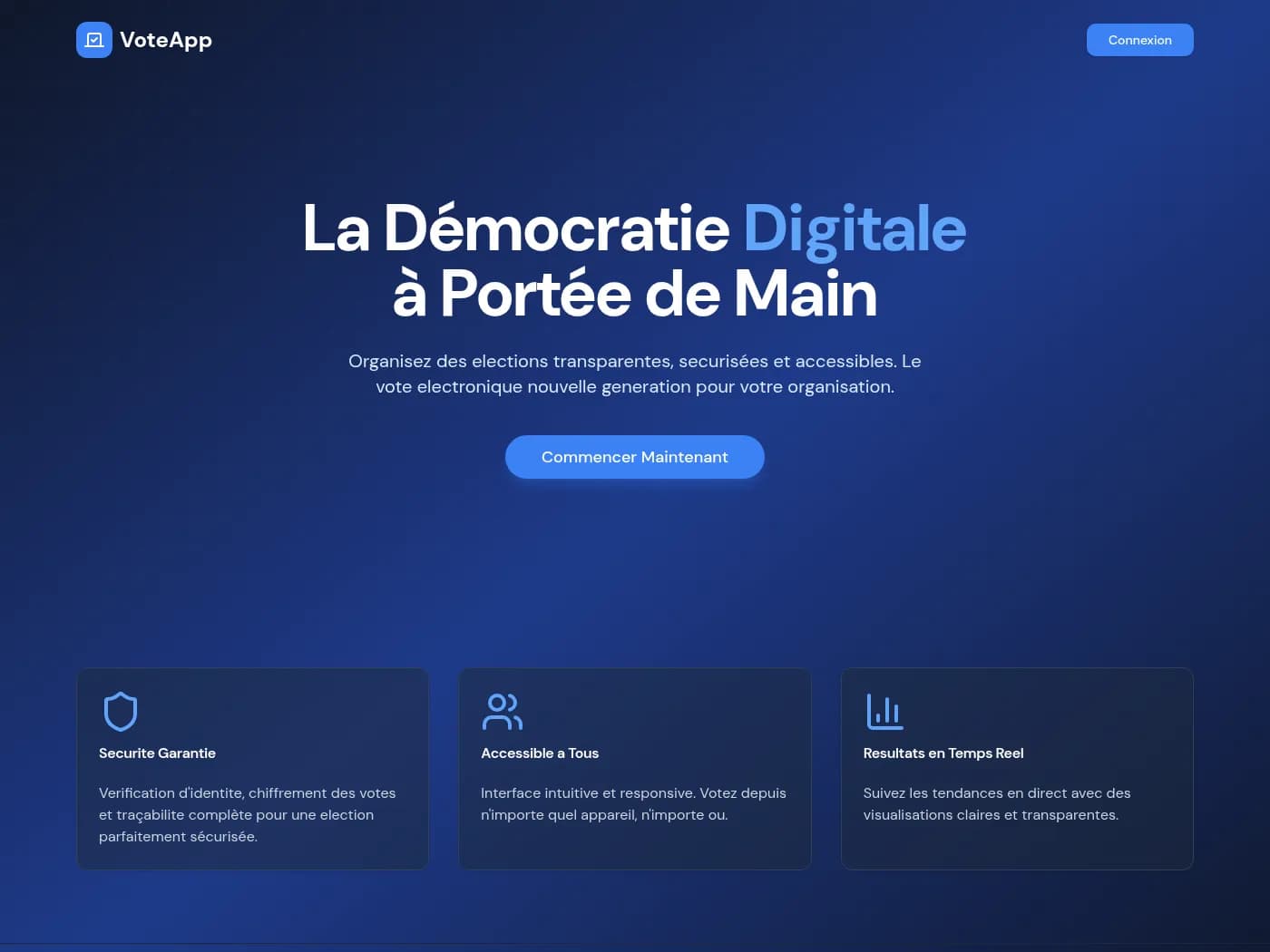 VoteApp Créatif