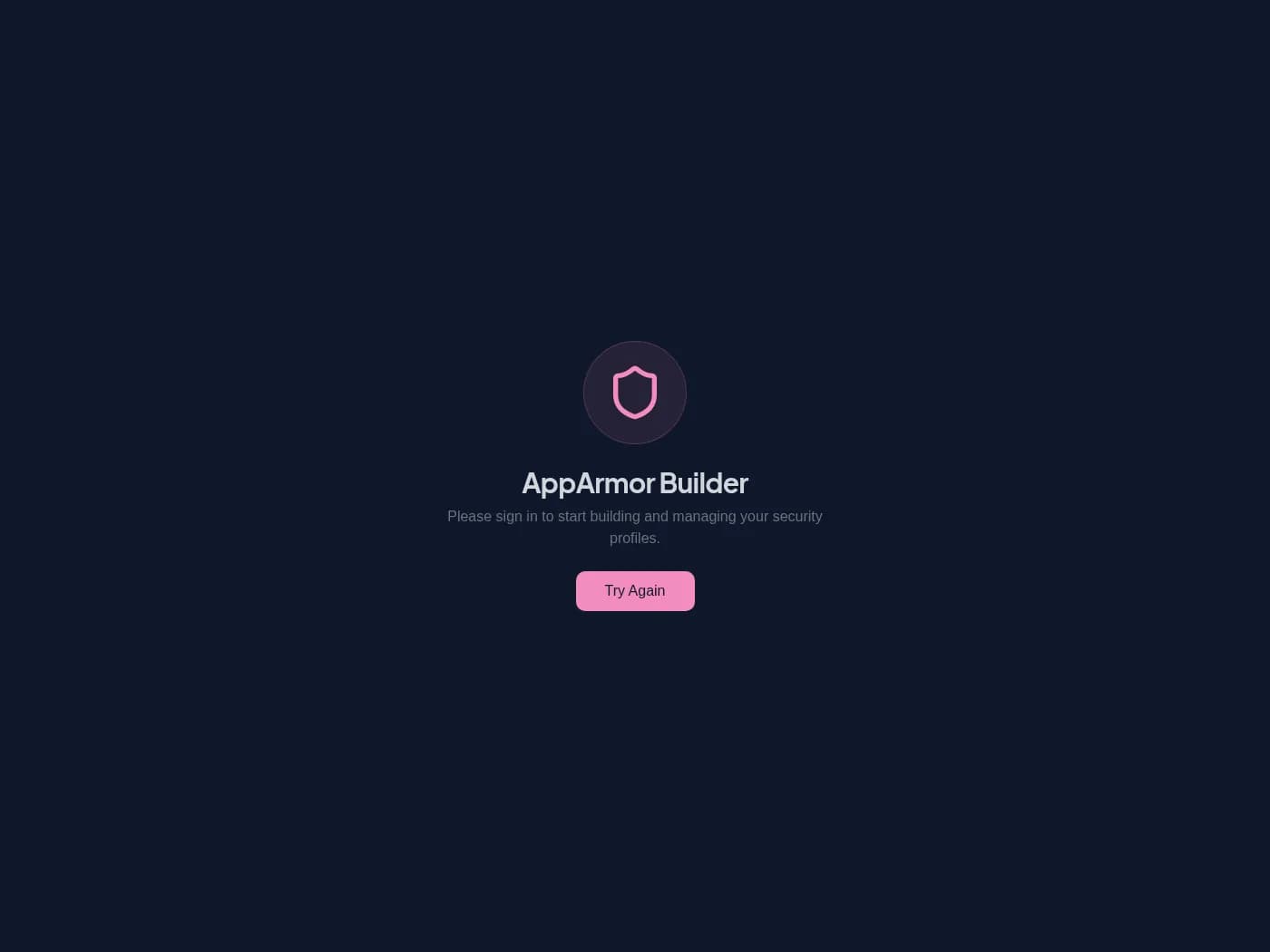 AppArmor Profile Builder