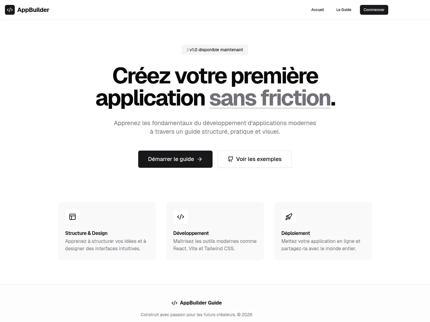 AppBuilder Guide