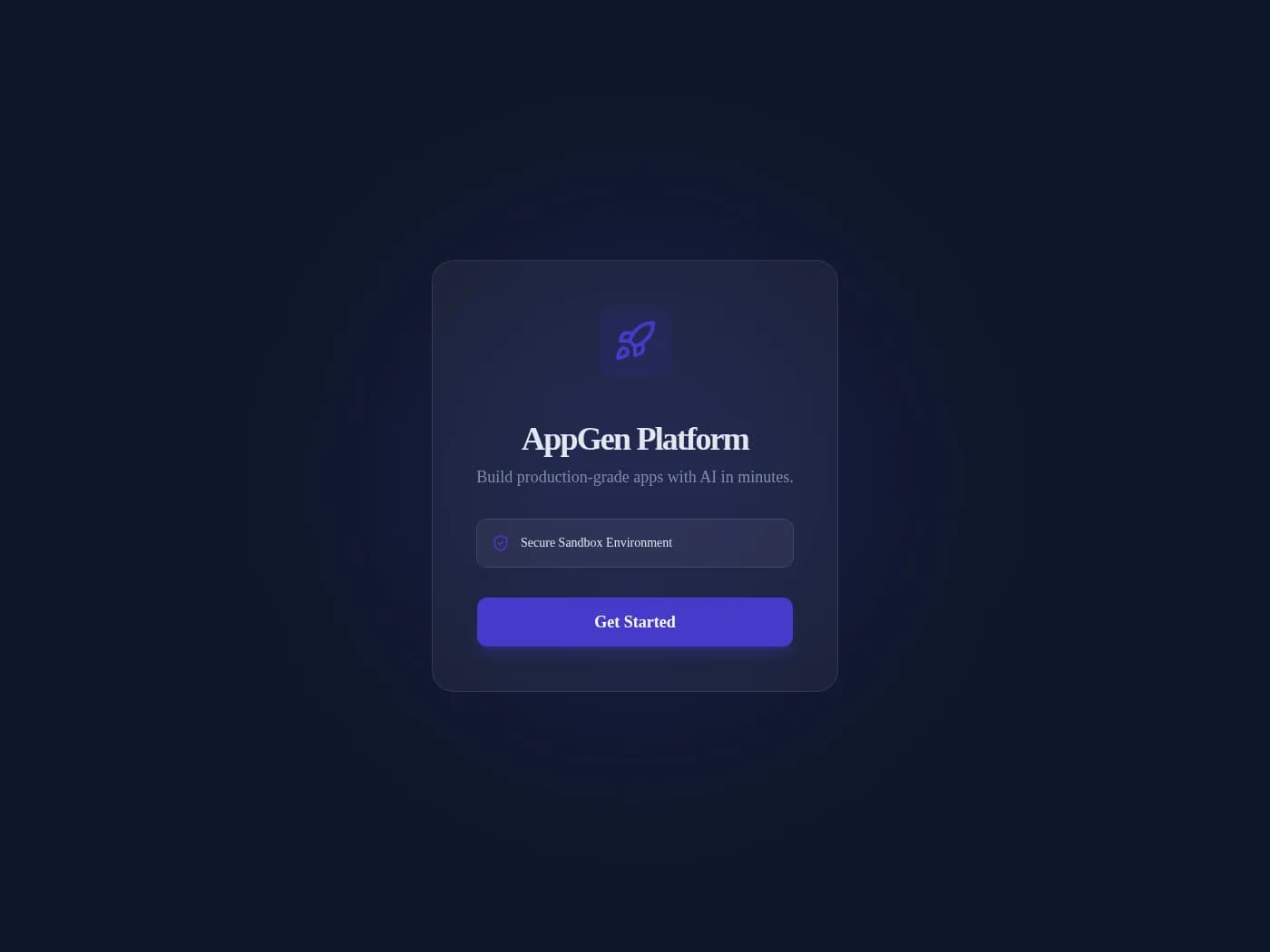 AppGen Platform