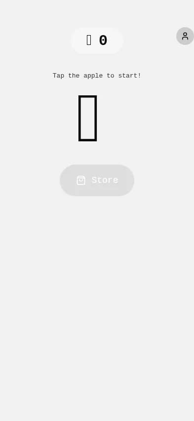 Apple Clicker Game