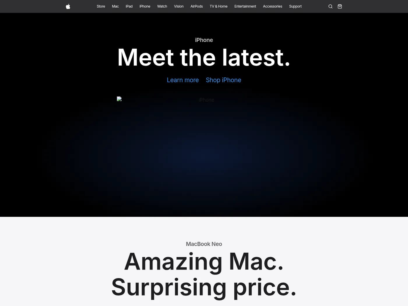 Apple.com Clone