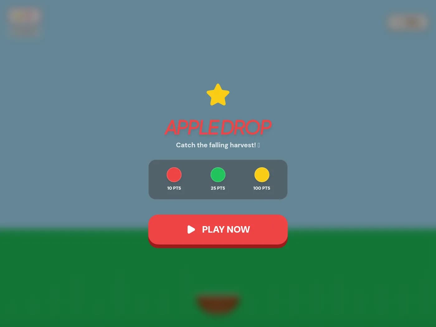 Apple Drop Game