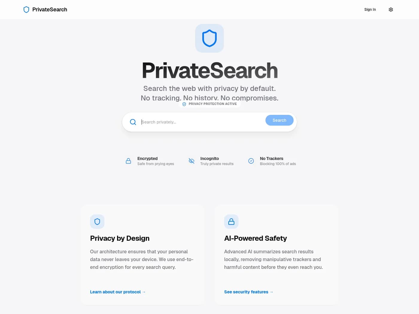 Apple-Inspired Private Search