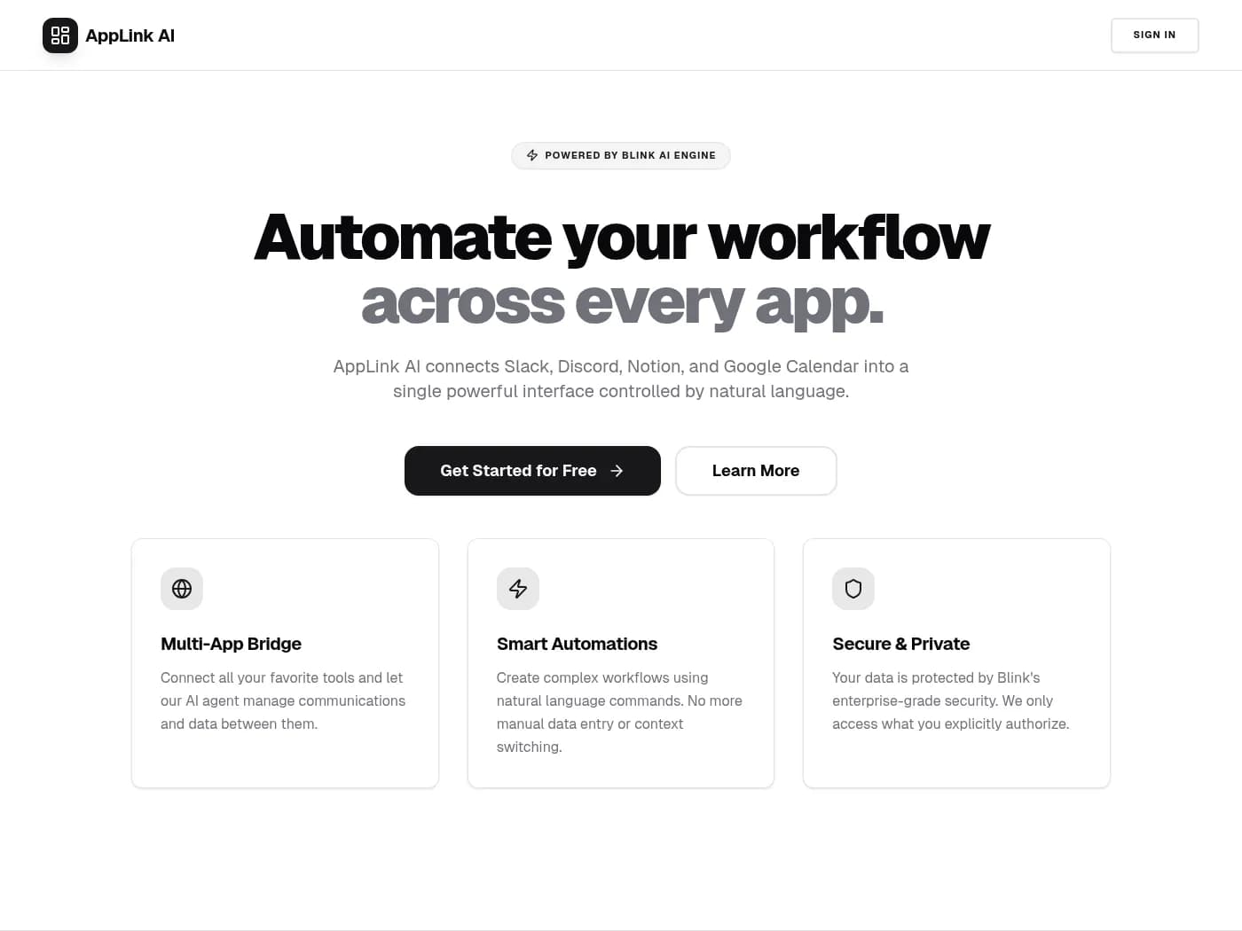 AppLink AI Agent