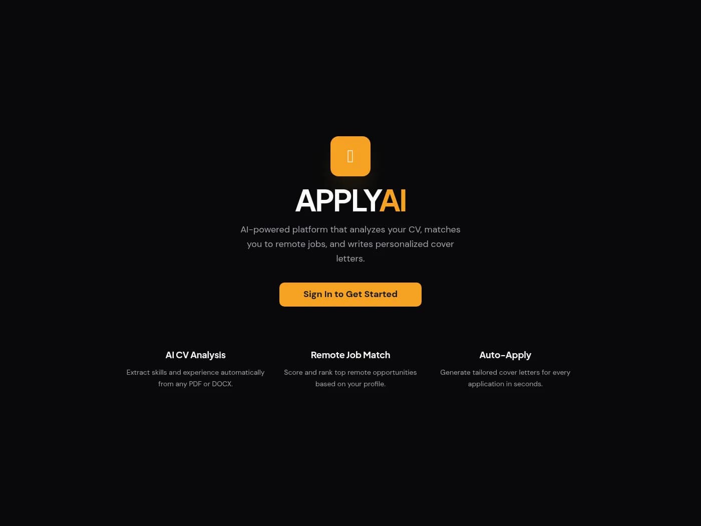 ApplyAI Job Engine