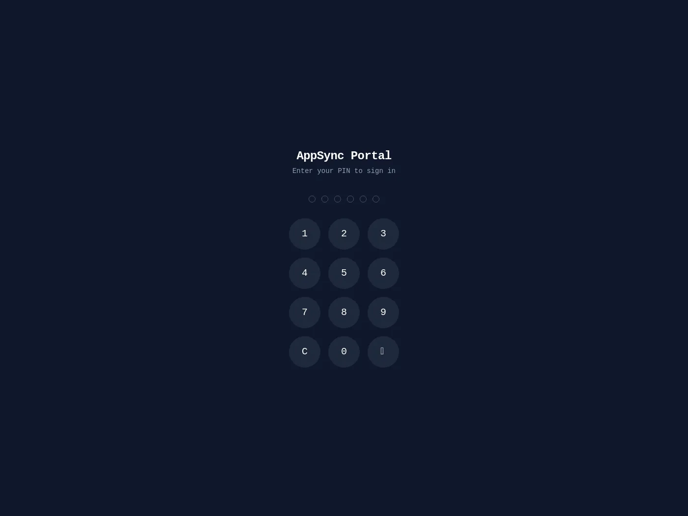 AppSync Portal