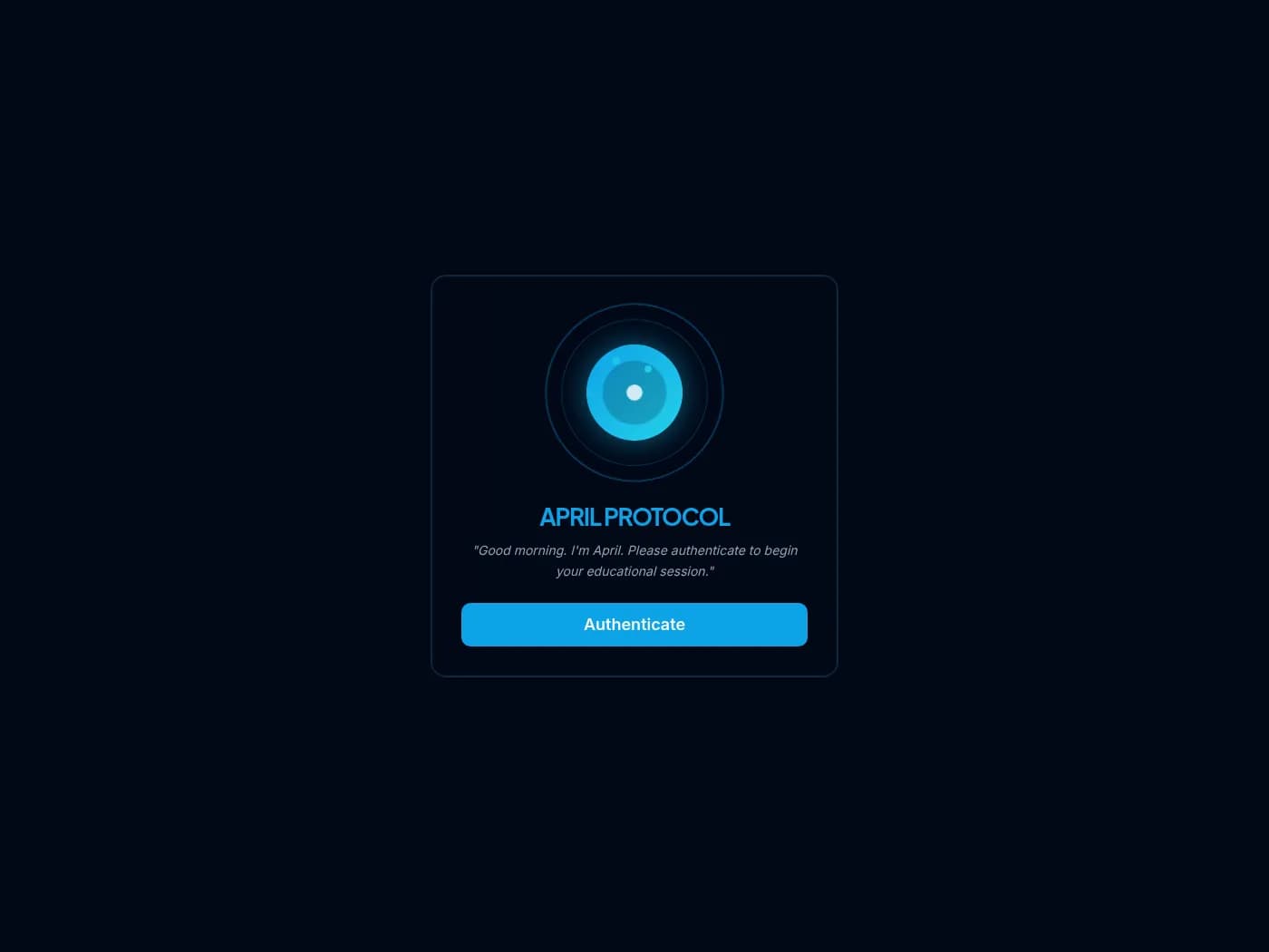 April AI Desktop Tutor