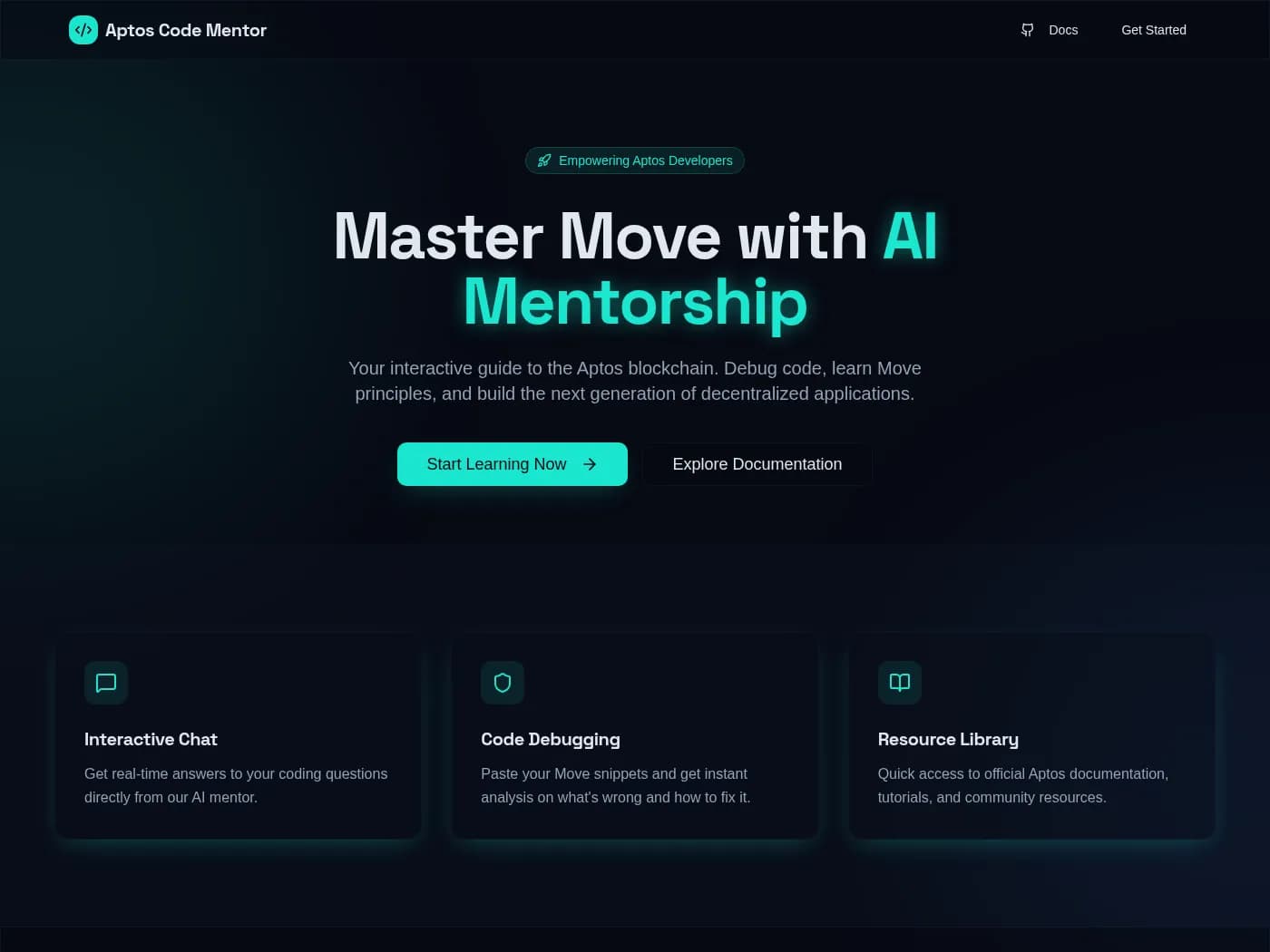 Aptos Code Mentor