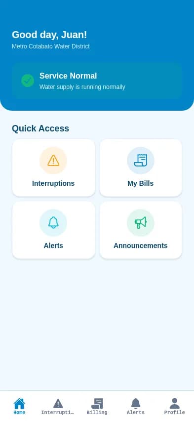AquaConnect Mobile Water Service