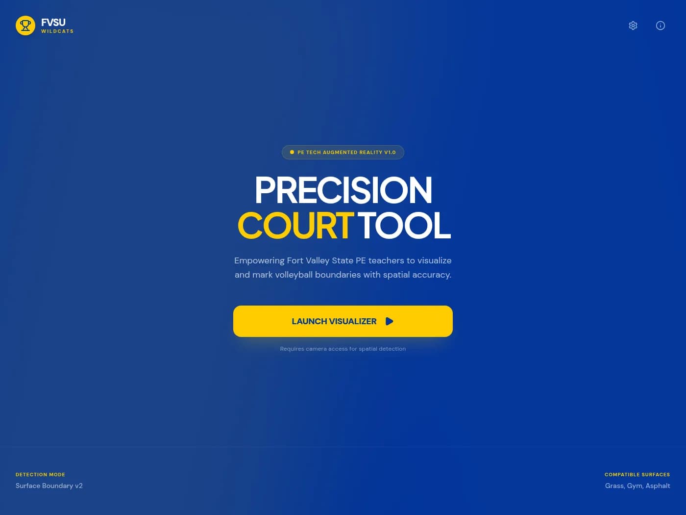 AR Volleyball Court Visualizer