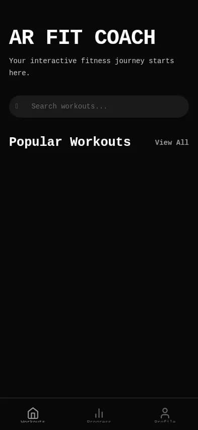 AR Fit Coach