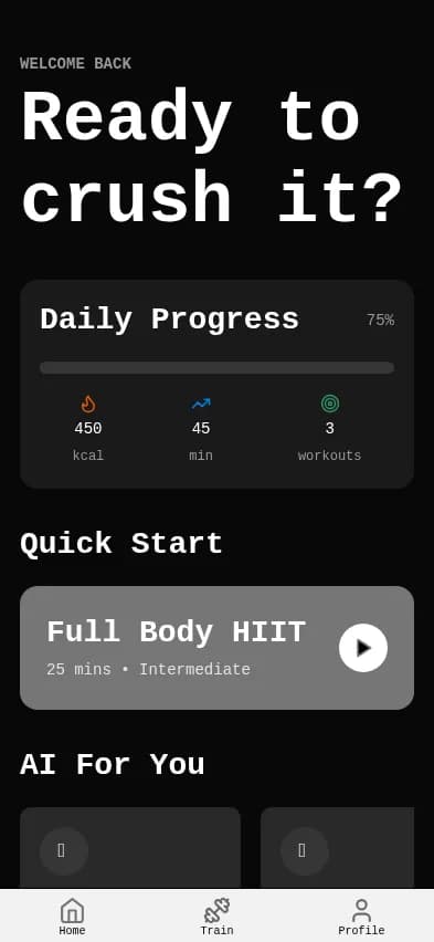AR Fitness Coach
