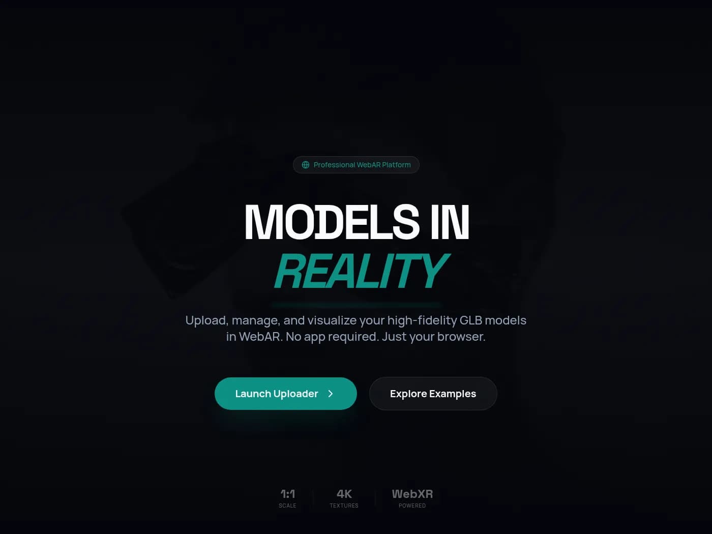 AR Model Uploader