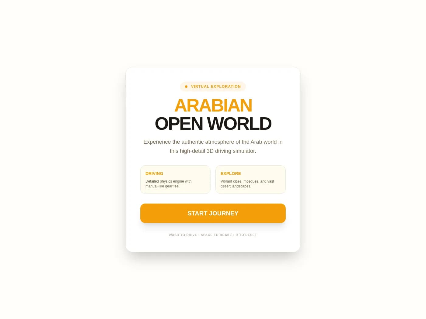 Arabian Open World 3D