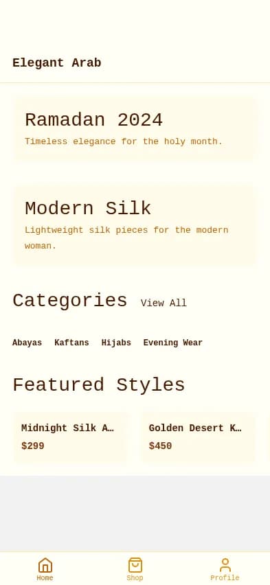 Arab Women's Fashion App