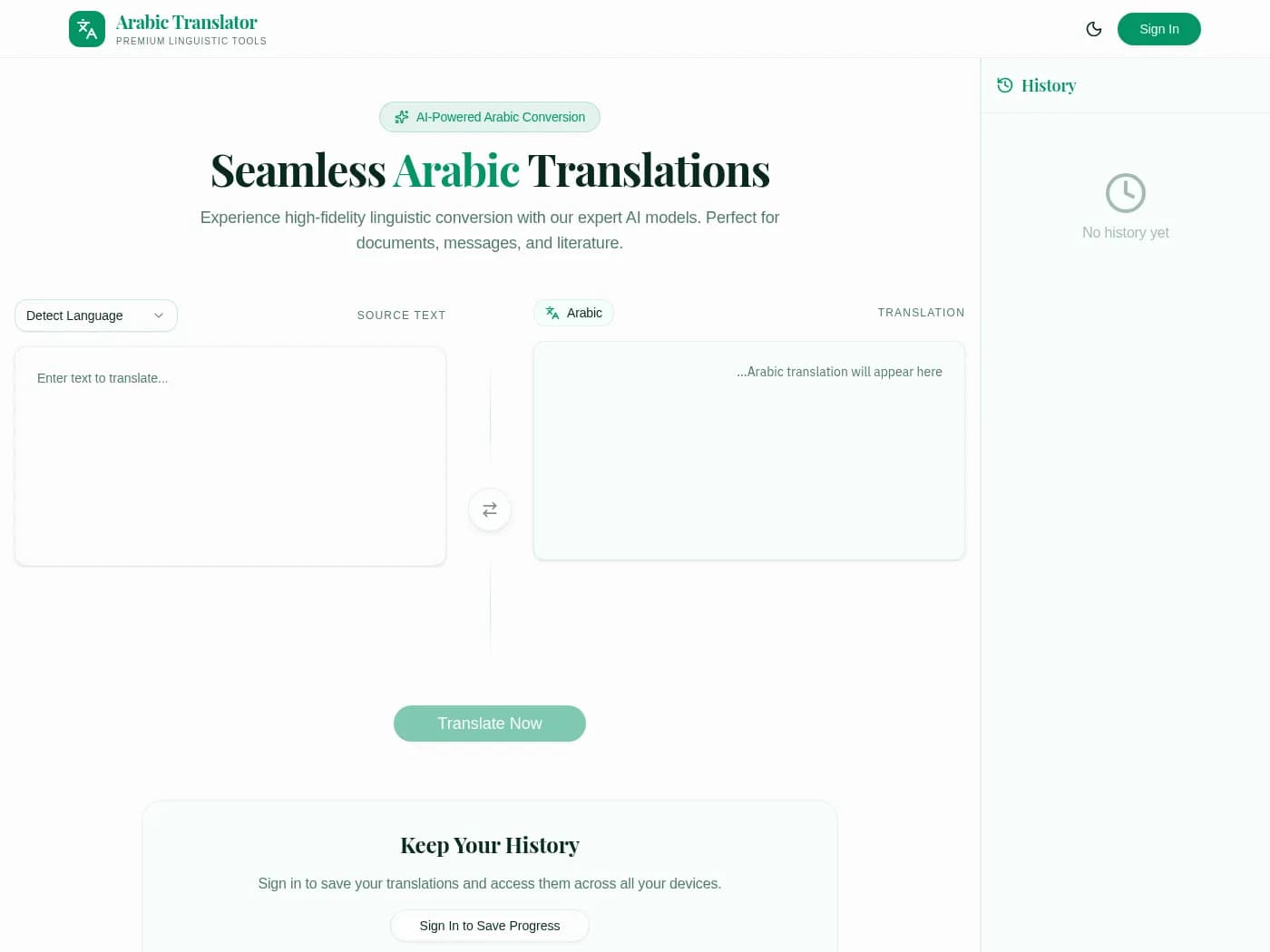 Arabic Translator