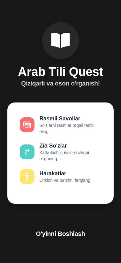 Arabic Word Quest
