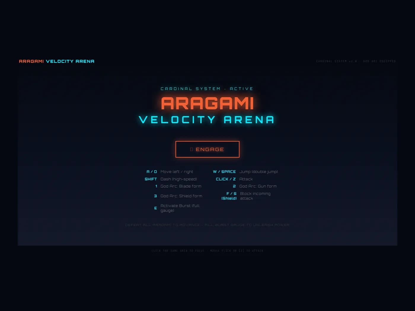 Aragami Velocity Arena