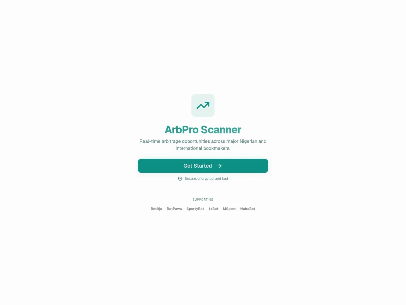ArbPro Bet Scanner