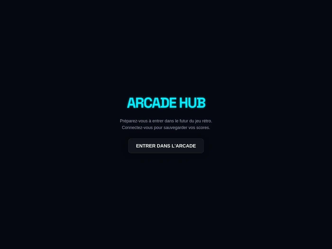 Arcade Game Hub