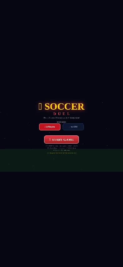 Arcade Soccer Duel