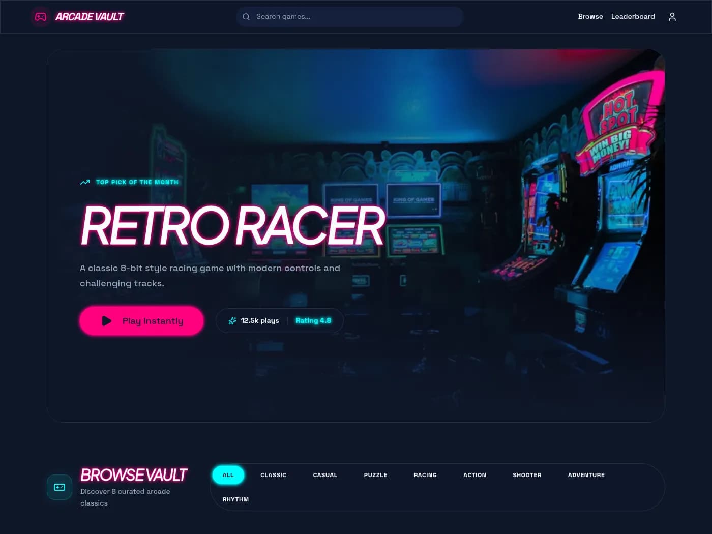 Arcade Vault